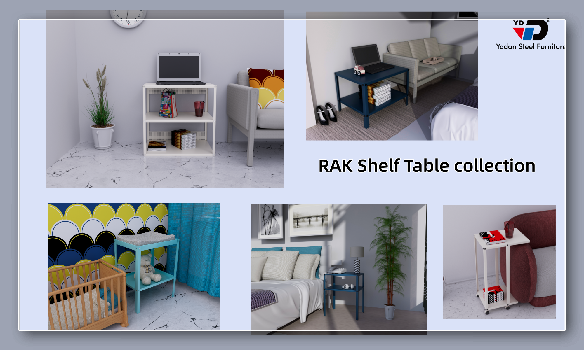 7 Unique Pieces, Endless Possibilities: The RAK Shelf Table Collection ...
