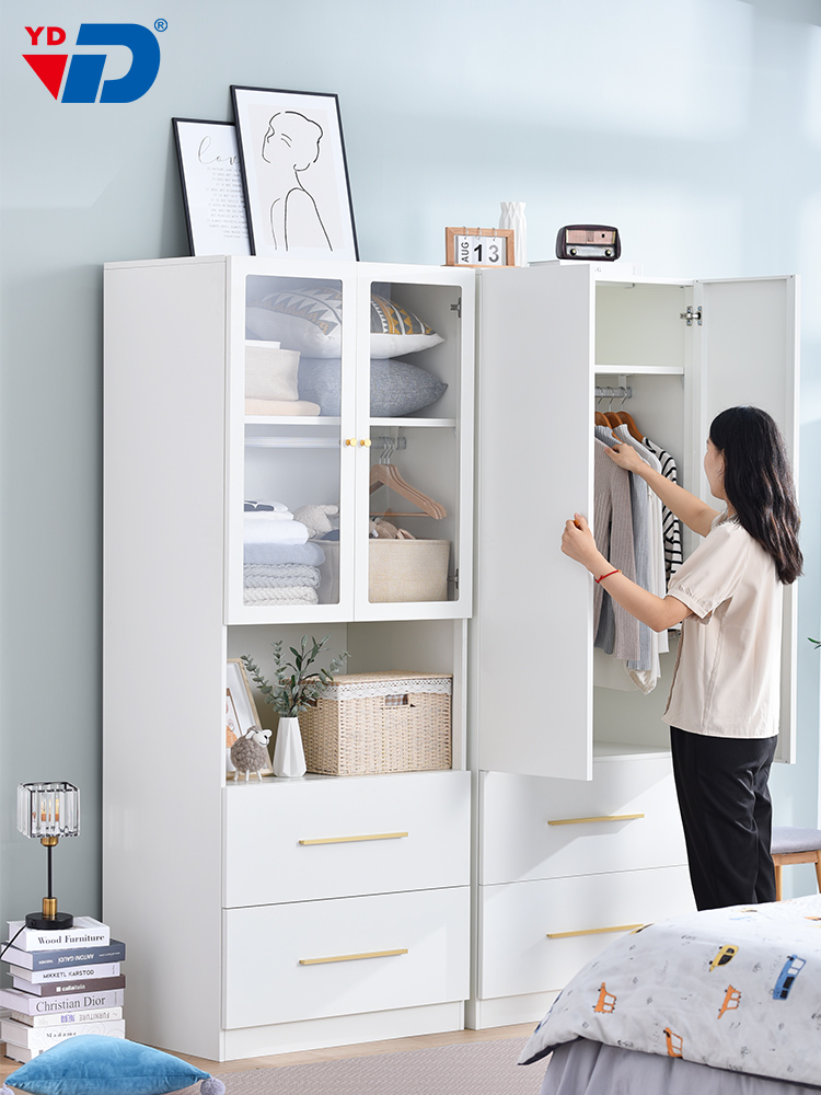 "FourSeasons" Steel Wardrobe with Combinable Specifications: Double ...